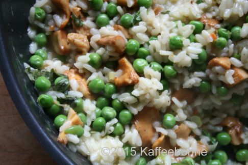 Veggie-Tag: Risotto mit Pfifferlingen – Kaffeebohne